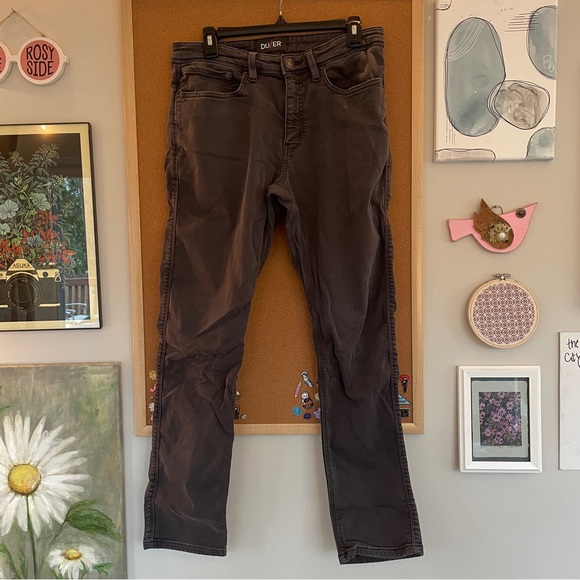 DUER | Pants | Duer N2x Relaxed Taper Mens Dark Gray Grey Pants 32x32 ...